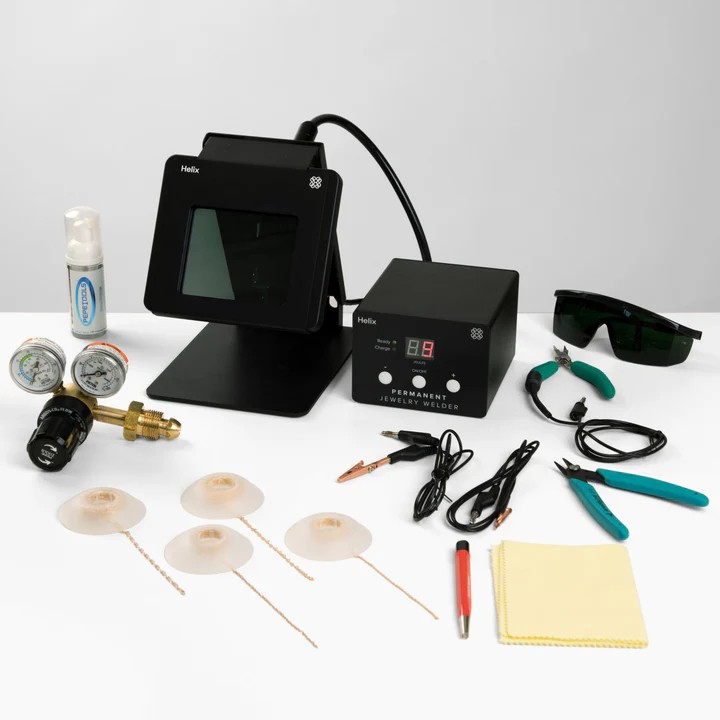 Helix Permanent Jewelry Welder: Machine & Accessories or with Starter ...